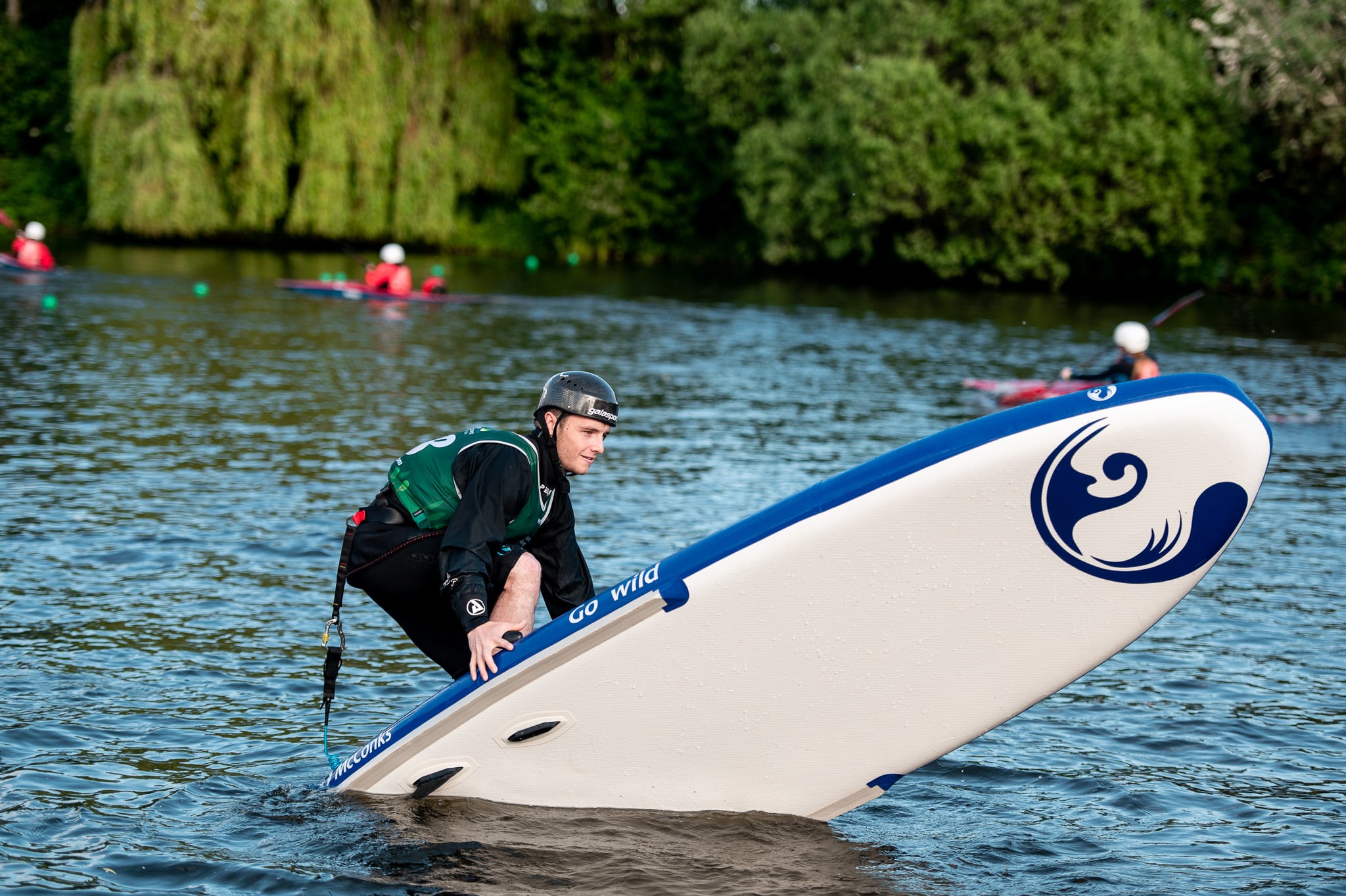 A beginners guide to white water SUP #2 - The moves! - Del Likes Kayaking